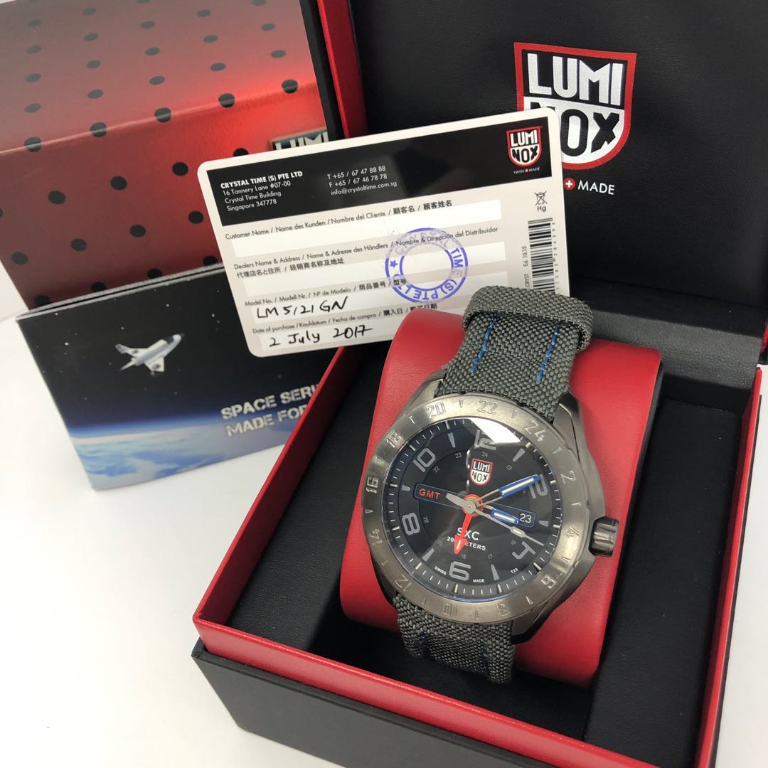 Luminox SXC Steel GMT 5120-A/R Watch 187003600, Mobile Phones & Gadgets ...