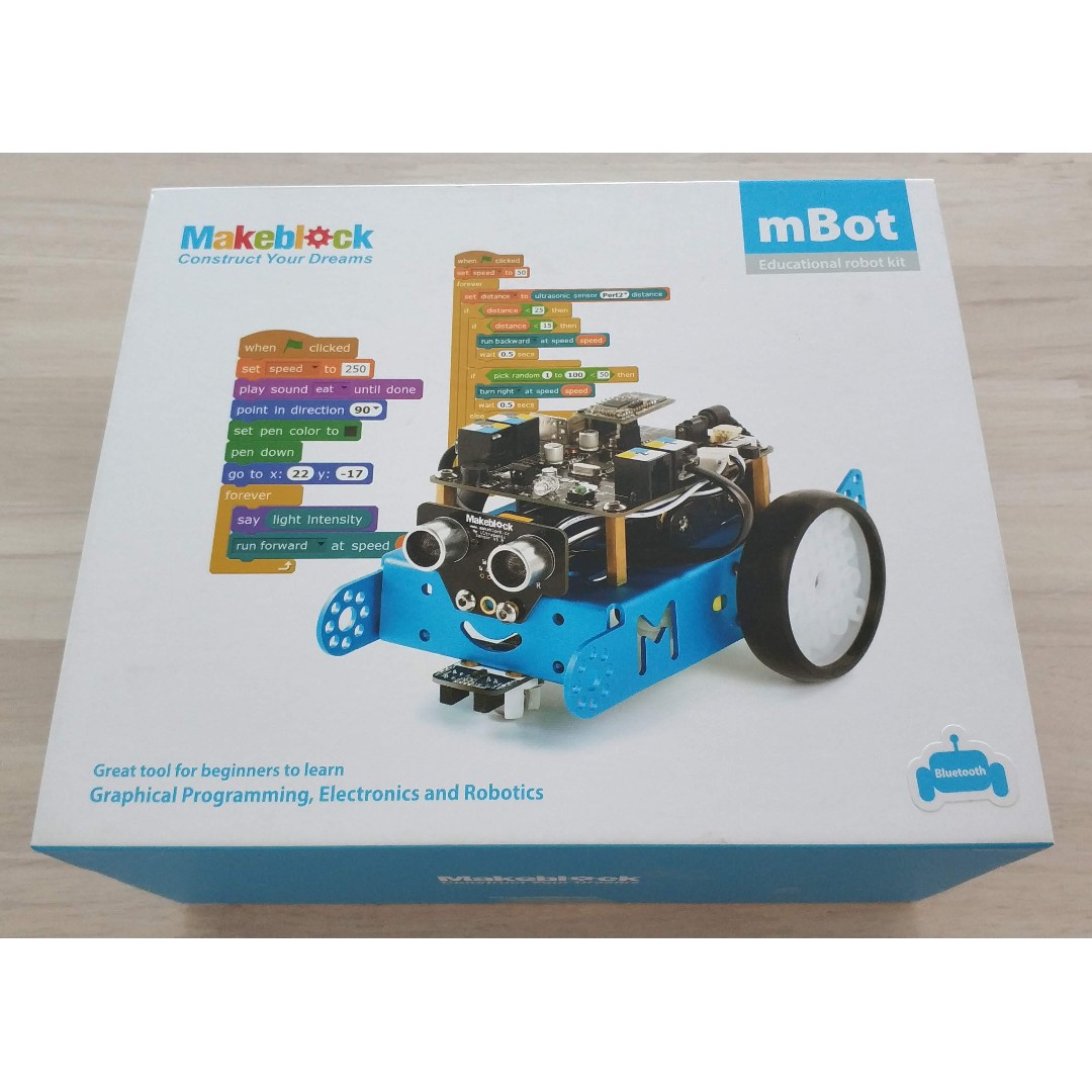 Makeblock Mbot Bluetooth Version Education Robot Kit Arduino Sealed