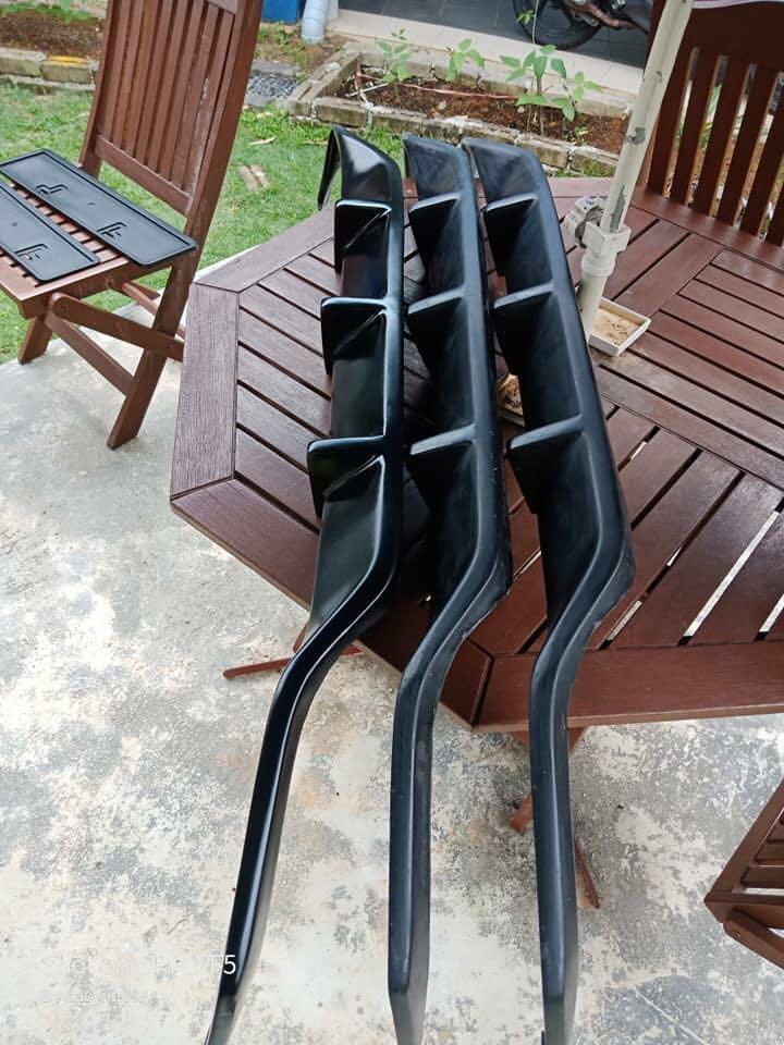 Myvi 2018 Gen 3 rear diffuser (baca description), Auto Accessories on ...