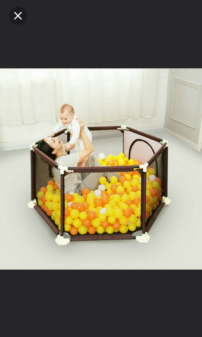 Play pen hexagonal large, Babies & Kids, Infant Playtime on Carousell