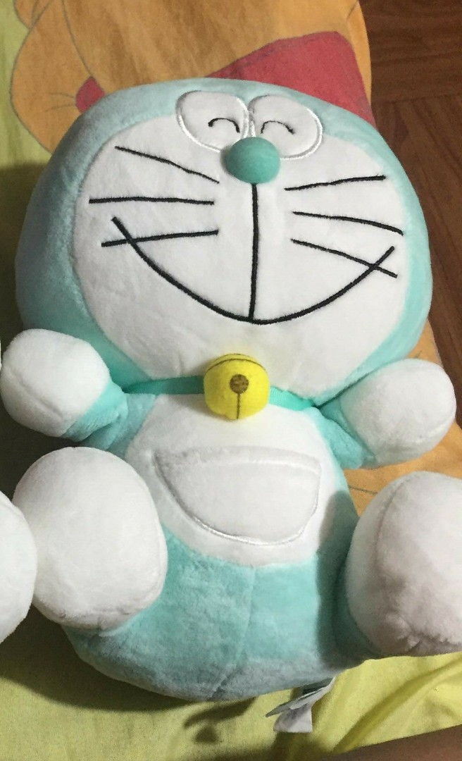 Rare Doraemon Green, Hobbies & Toys, Toys & Games on Carousell