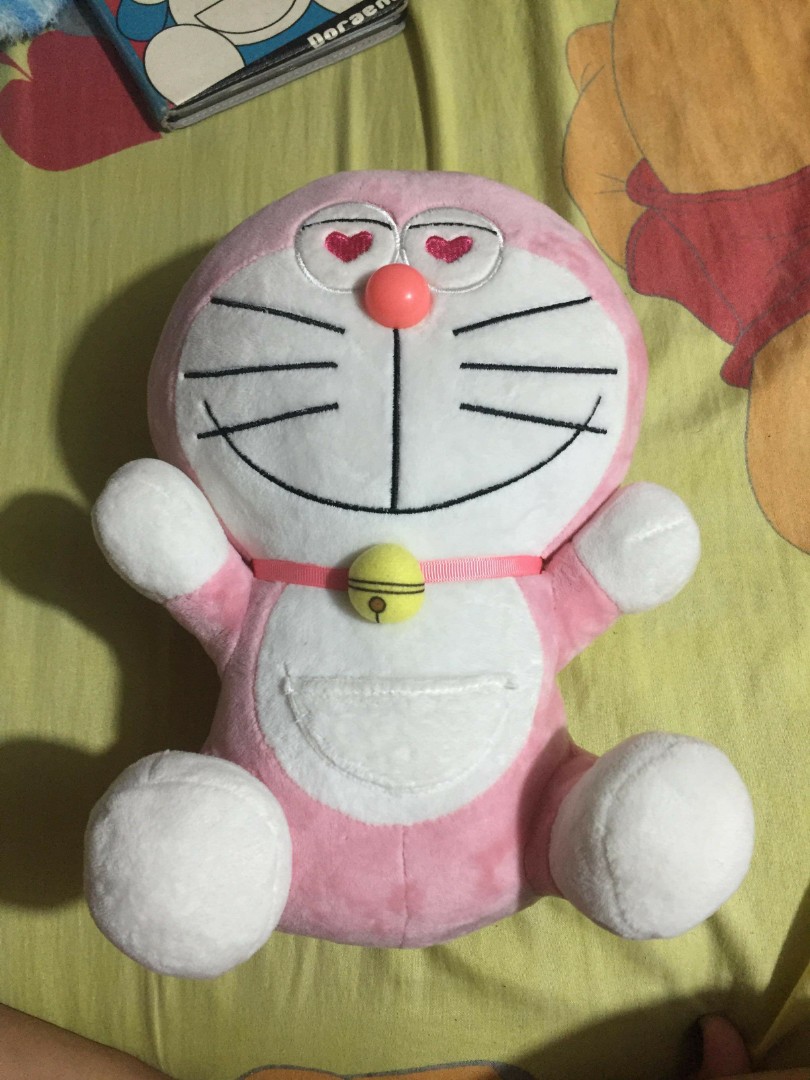 Rare Doraemon Pink, Hobbies & Toys, Toys & Games on Carousell