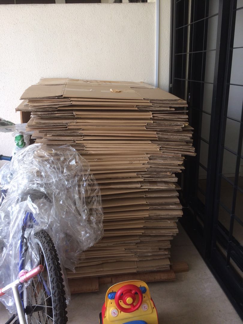 Recycle carton boxes, Everything Else on Carousell