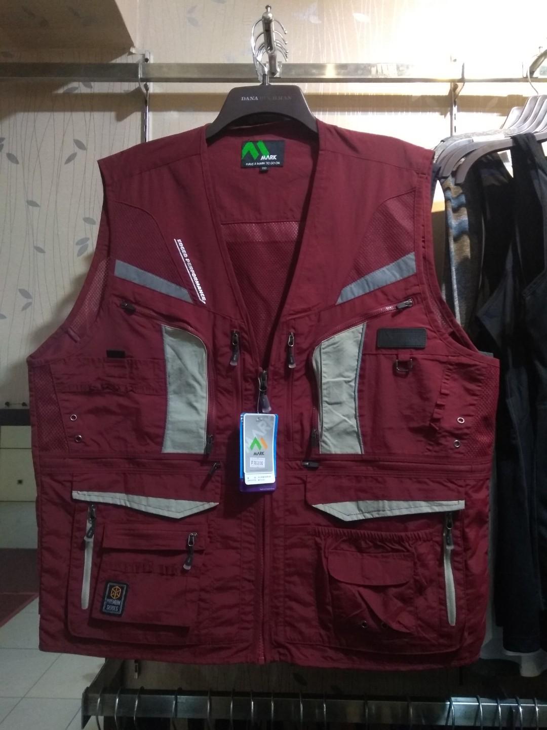 Rompi Outdoor Relawan Mancing Hunting Tactical Wartawan 01, Fesyen Pria ...