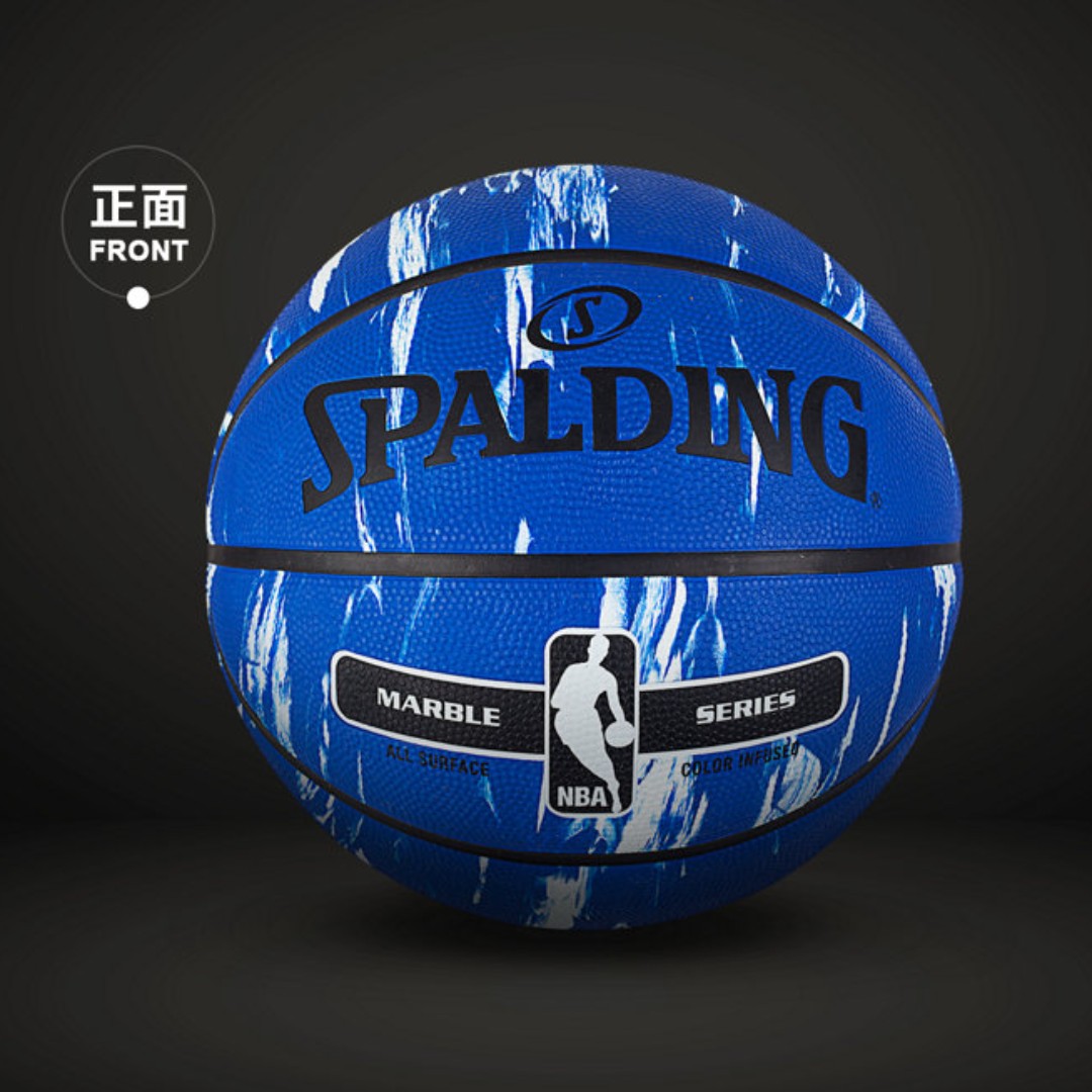 【全新】SPALDING NBA Marble Series Outdoor Rubber Basketball Size. 7號 成人比賽 ...