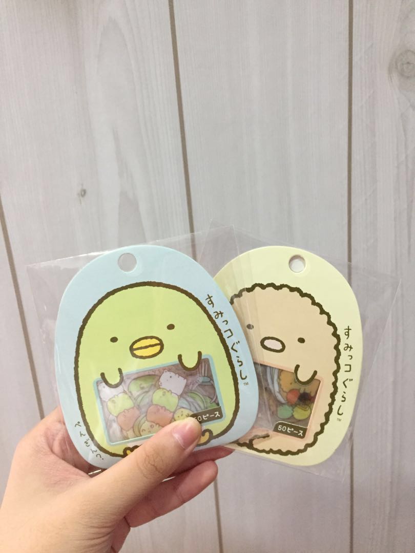 sumikko garashi sticker flakes, Hobbies & Toys, Stationery & Craft ...