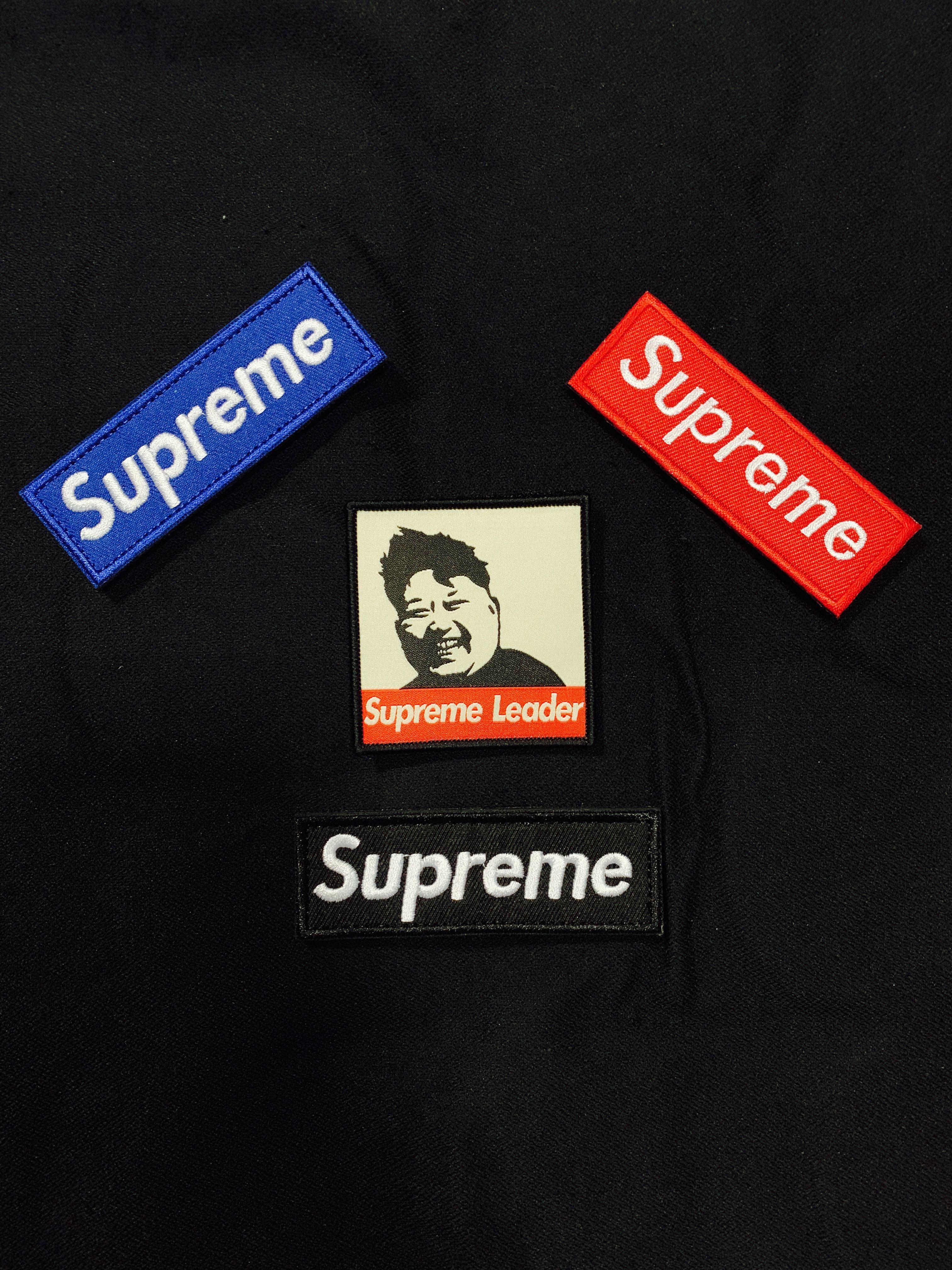 SUPREME (LEADER) velcro patch, Everything Else on Carousell