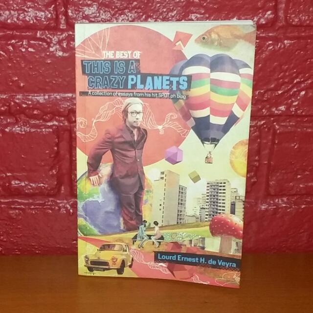 THIS IS A CRAZY PLANETS Book By Lourd Ernest H. de Veyra, Hobbies & Toys, Books & Magazines ...
