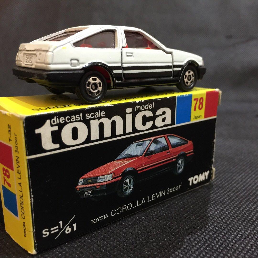Tomica Toyota AE86 Levin (red seats) super gift set special release in ...
