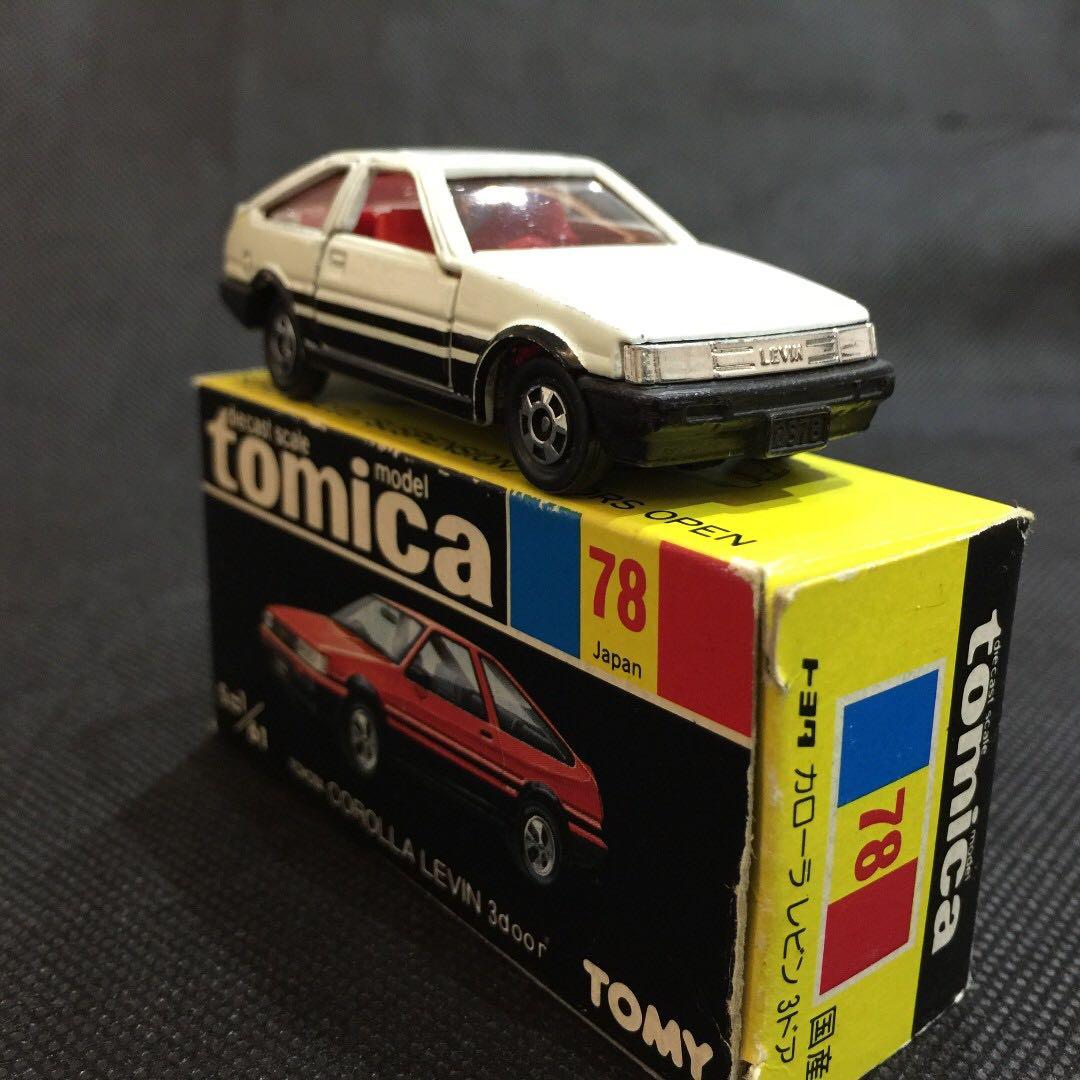 Tomica Toyota AE86 Levin (red seats) super gift set special release in ...