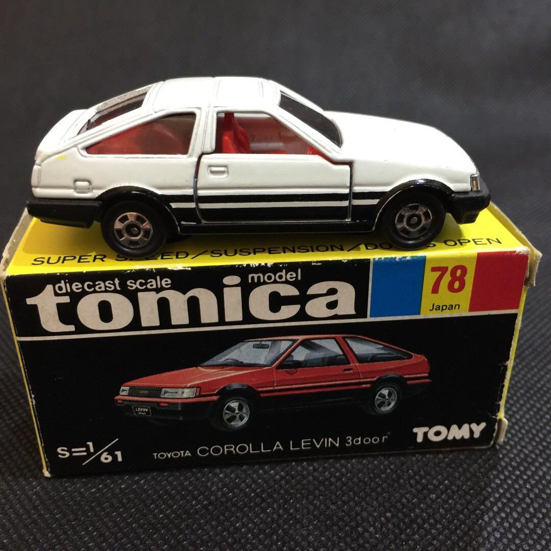 Tomica Toyota AE86 Levin (red seats) super gift set special release in ...