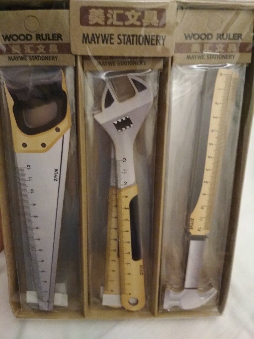 Wooden Ruler, Hobbies & Toys, Stationery & Craft, Craft Supplies ...