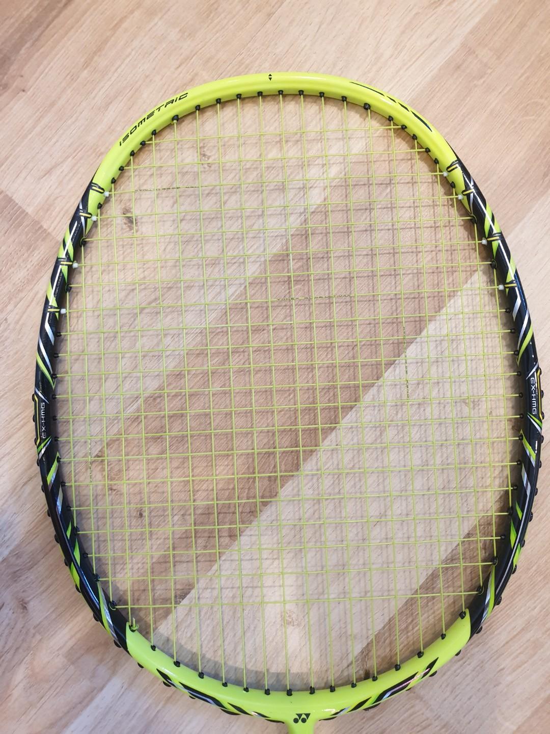 2 Yonex Nanoray Z Speed Badminton Rackets, Sports Equipment, Sports ...