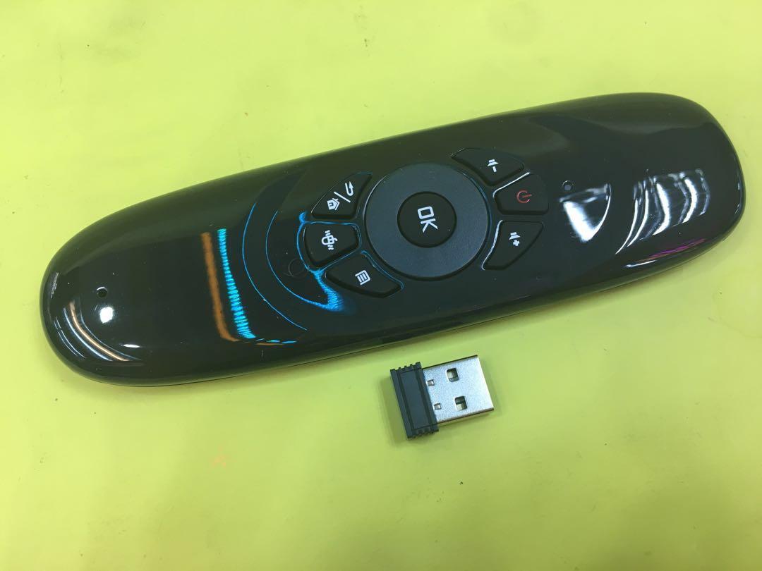 空中滑鼠+鍵盤/Air mouse with Gyroscope,air keyboard Comparible for Android ...