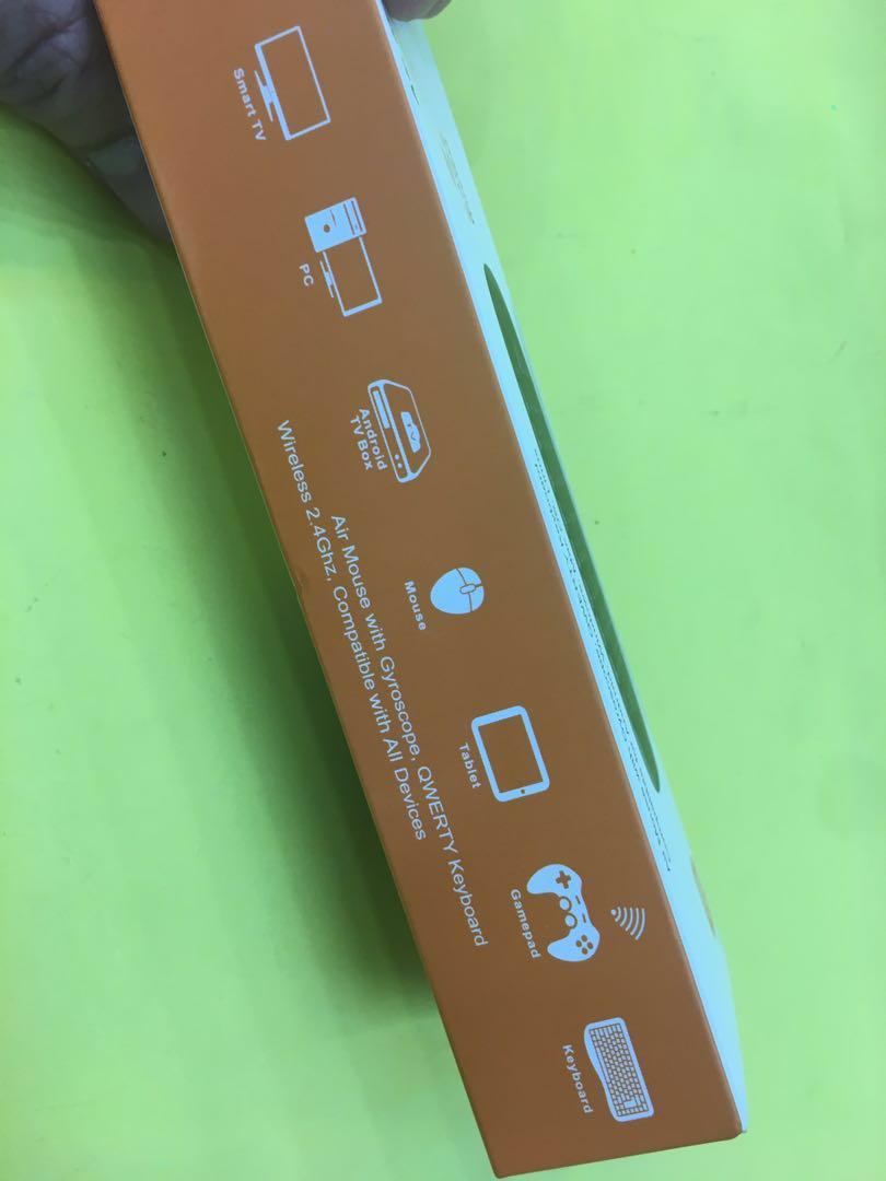 空中滑鼠+鍵盤/Air mouse with Gyroscope,air keyboard Comparible for Android ...