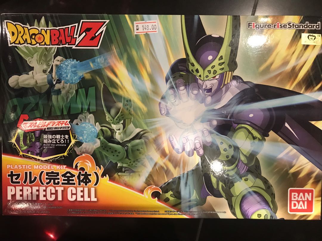 Bandai Dragon Ball Figure-Rise Standard Perfect Cell Plastic Model Kit ...