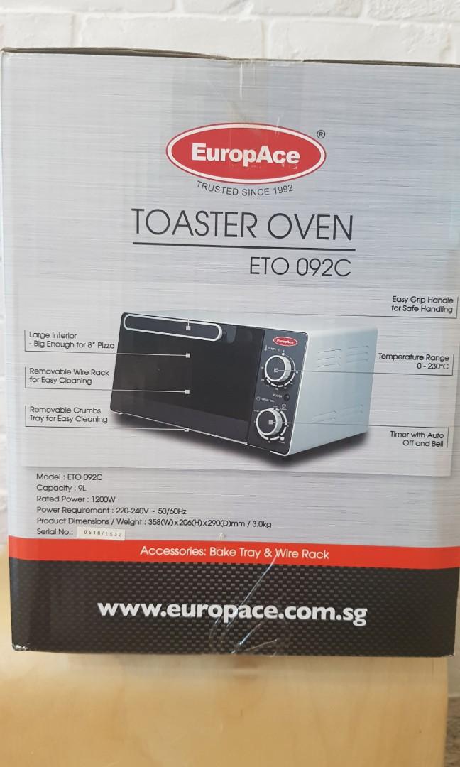 Europace toaster Oven, TV & Home Appliances, Kitchen Appliances, Ovens ...