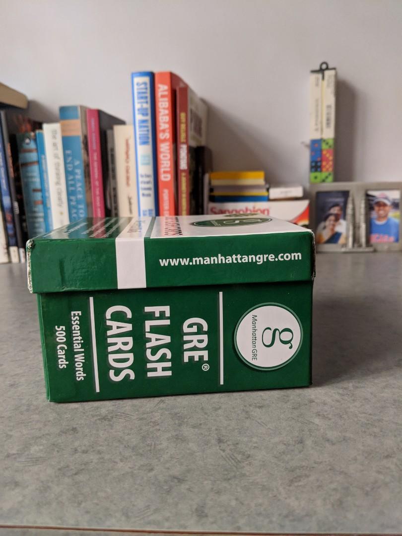GRE VOCABULARY FLASHCARDS, Hobbies & Toys, Books & Magazines ...