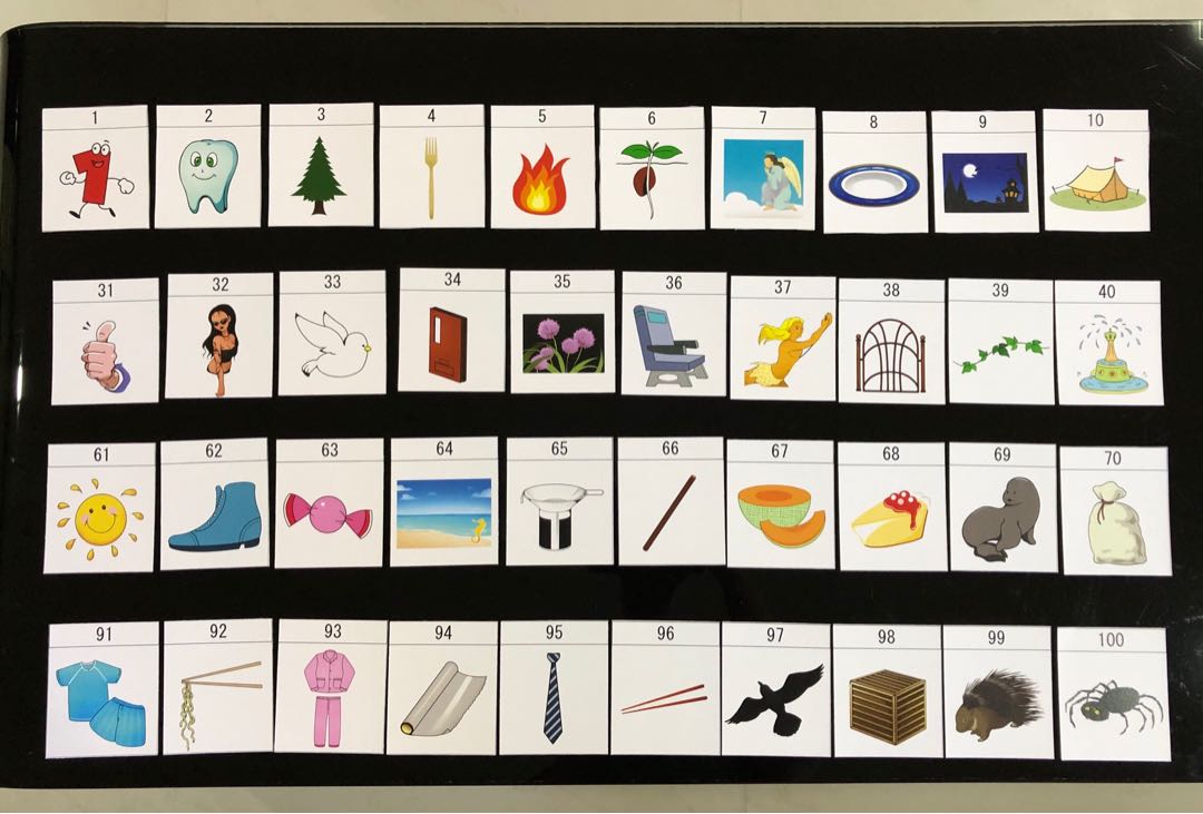 Heguru Method Linking Memory Cards Hobbies And Toys Toys And Games On