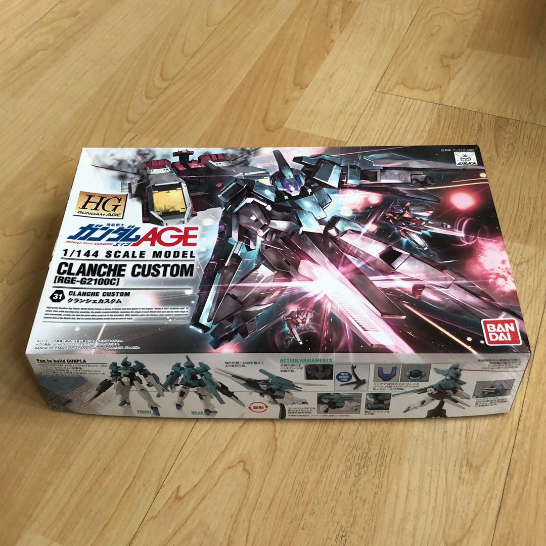 Gundam HG AGE 1/144 Clanche Custom $15, Hobbies & Toys, Toys & Games on ...