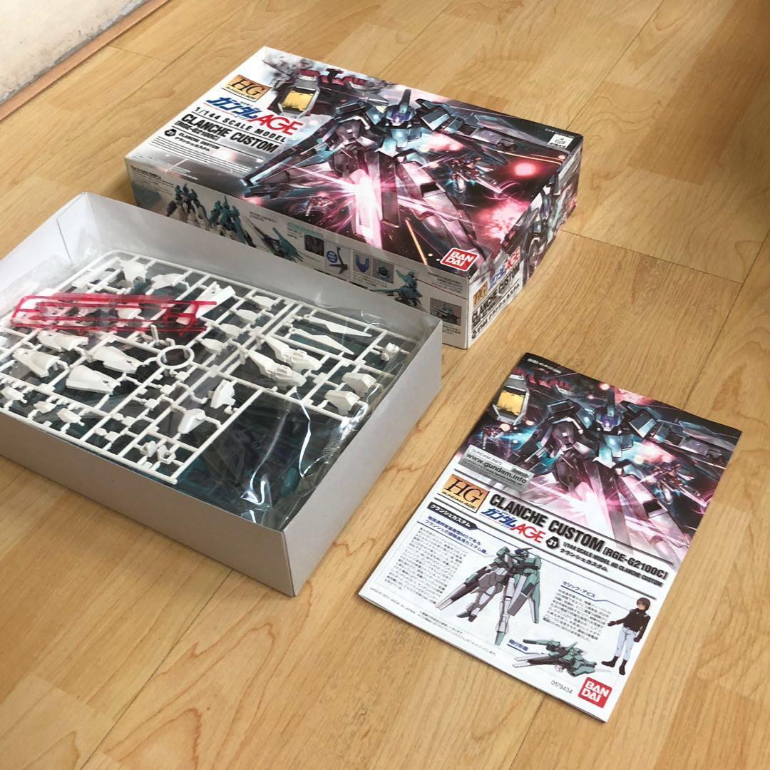 Gundam HG AGE 1/144 Clanche Custom $15, Hobbies & Toys, Toys & Games on ...