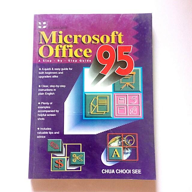 Microsoft Office 95, Hobbies & Toys, Books & Magazines, Children's ...