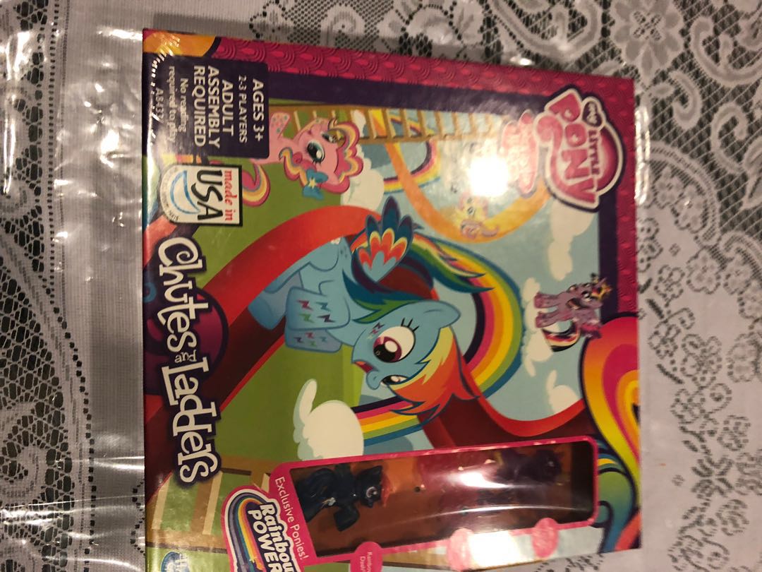 My little pony- chutes and ladders, Hobbies & Toys, Toys & Games on ...