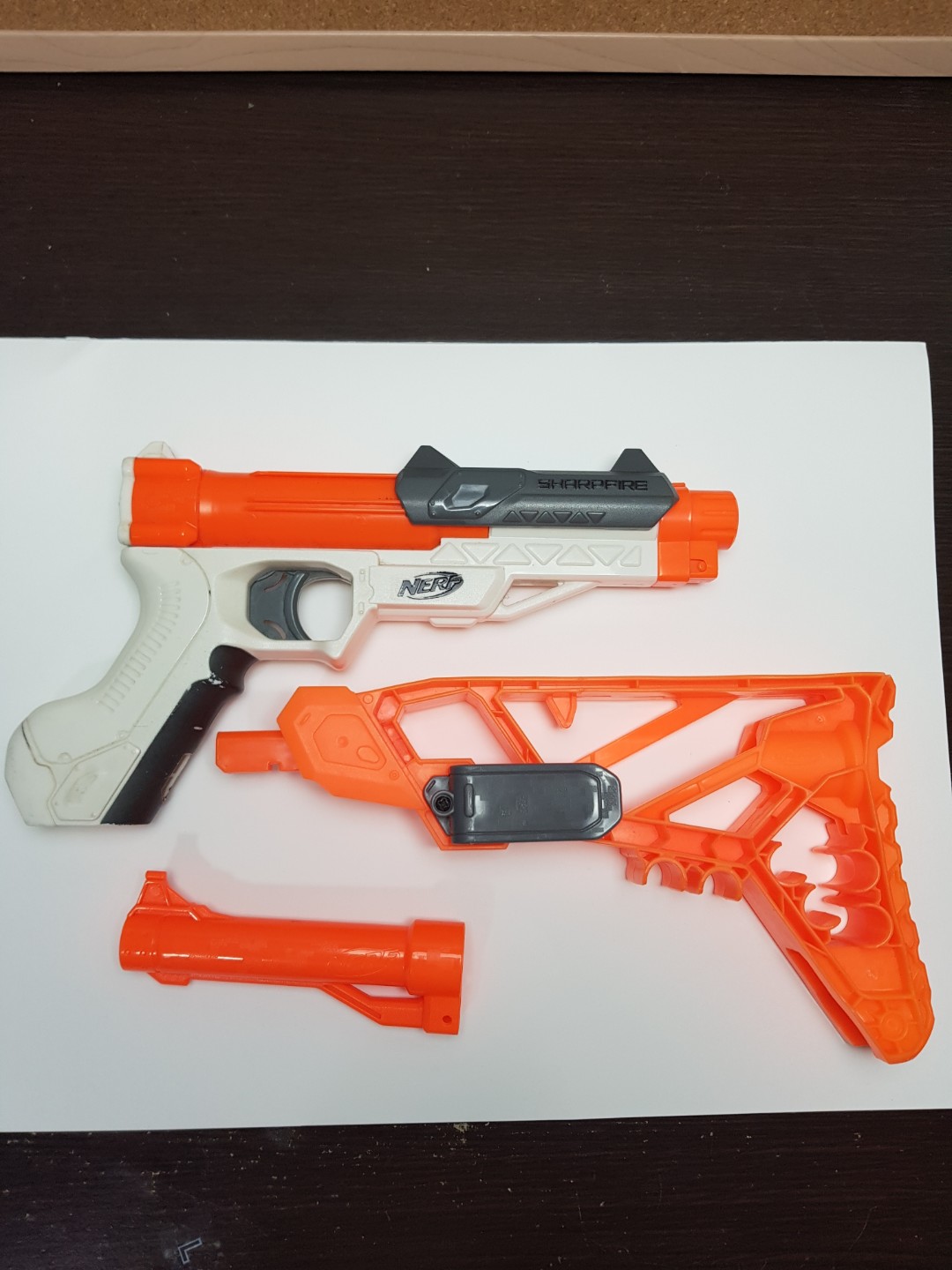 Rare NERF-Sharpfire(CHEAPEST ON THE MARKET), Hobbies & Toys, Toys ...