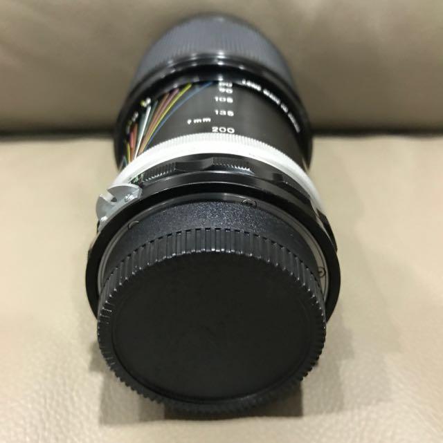 Nikon NIKKOR-C Manual 80-200mm F4.5 Non-Ai F mount, Photography ...