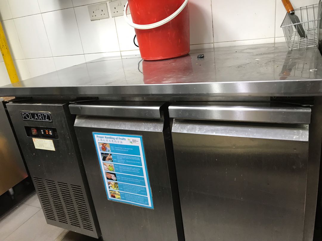 Polariz 2-door countertop chiller, Everything Else on Carousell