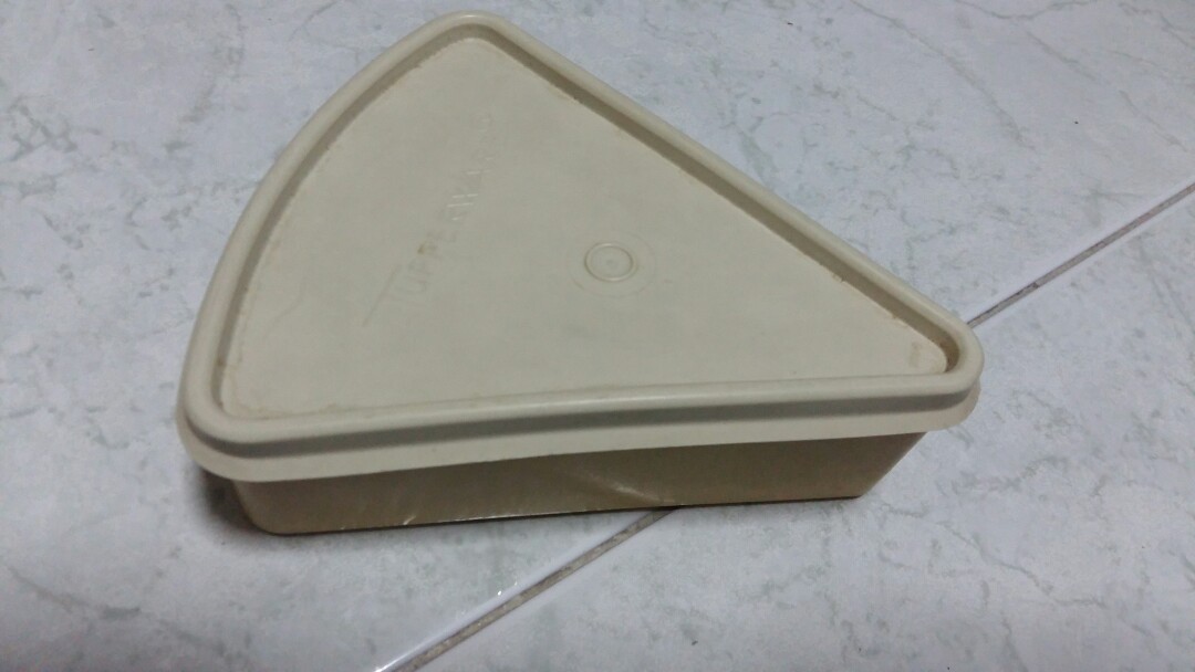 Small bread/biscuit tupperware container, Furniture & Home Living ...