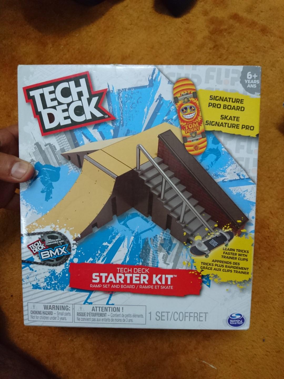 TECH DECK STARTER KIT & RAMP SET & BOARD TECHDECK, Hobbies & Toys, Toys ...