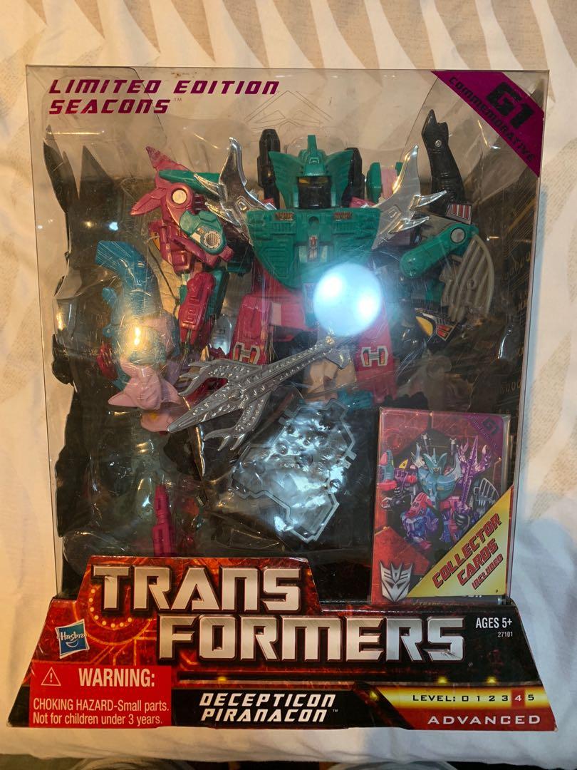 Transformers G1 Seacons Piranacons Giftset Reissue, Hobbies & Toys ...