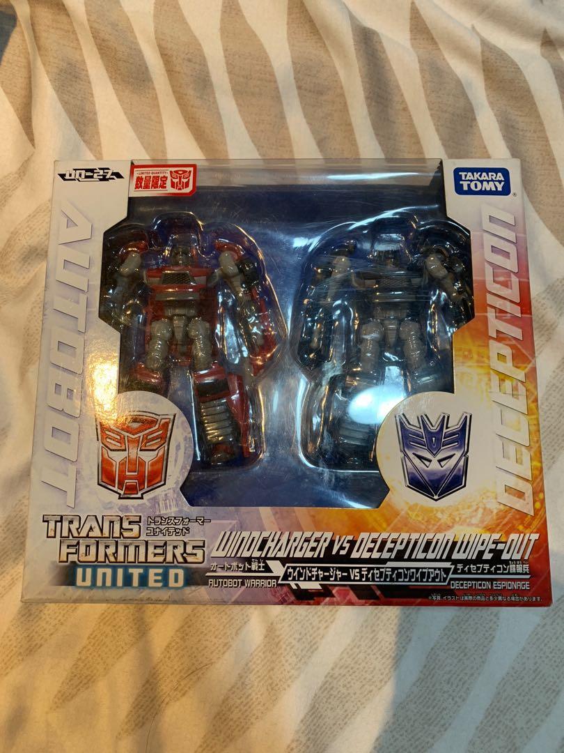 Transformers United Windcharger and Wipeout Classics Henkei Universe ...