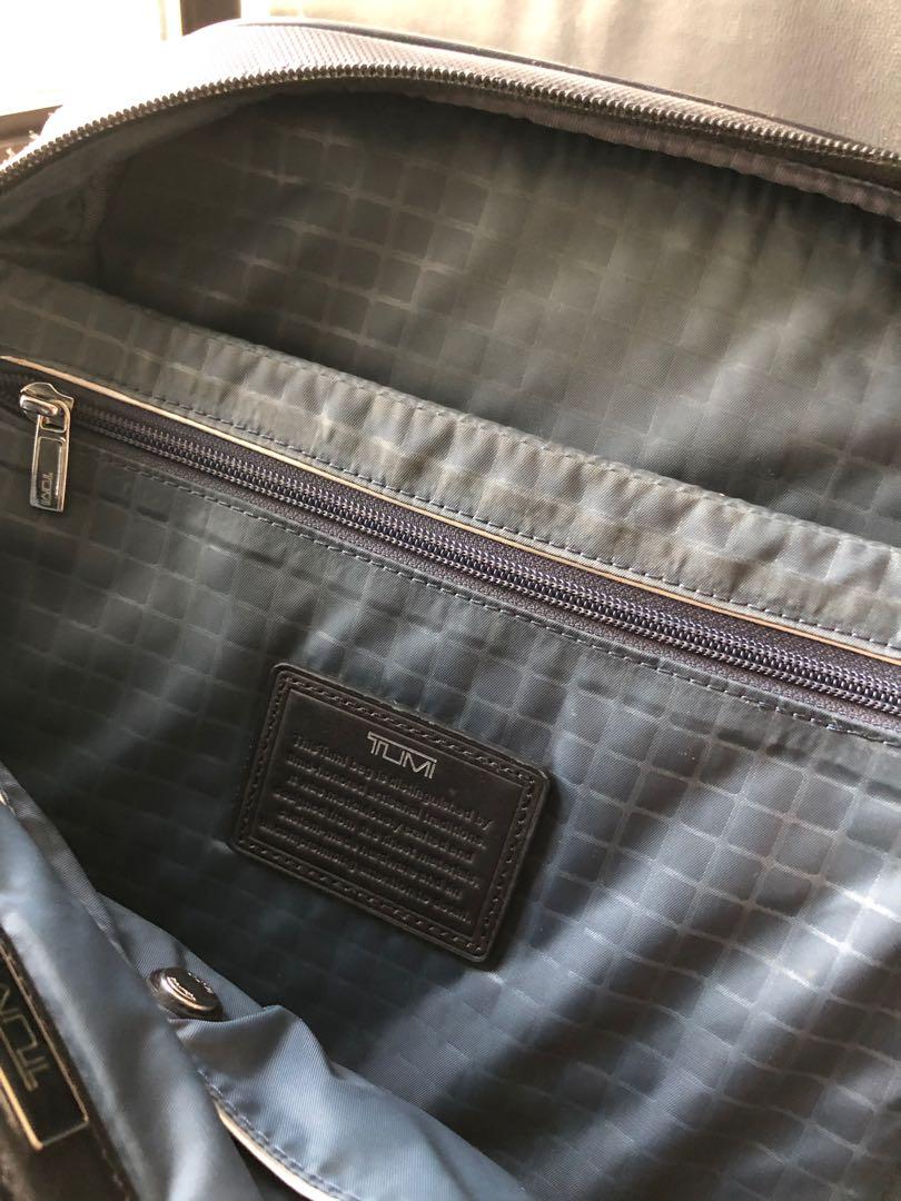 Tumi Kingston Arrive luxury leather backpack, Computers & Tech, Parts ...