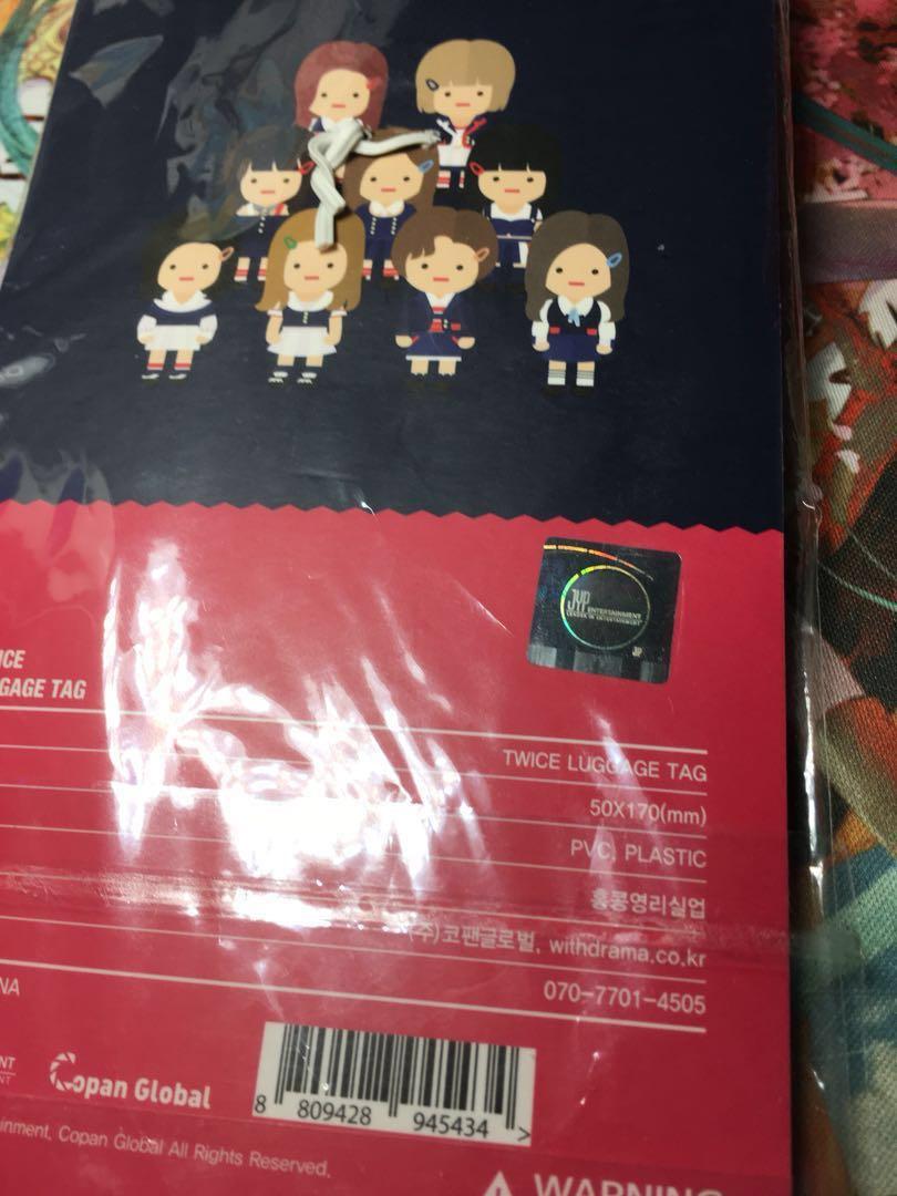 Twice Momo luggage tag, Hobbies & Toys, Memorabilia & Collectibles, Fan ...