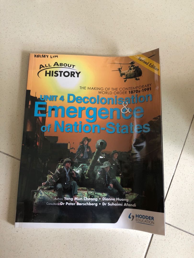 Unit 4 history textbook: decolonisation and emergence of nation-states ...