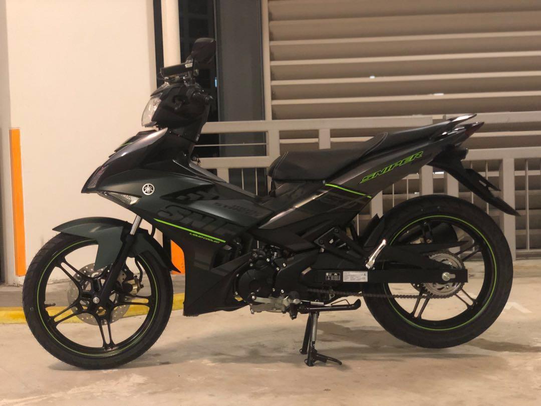 Yamaha Sniper Y15ZR Matte Green ORIMOTOR Coverset WITH RIMS for sale ...