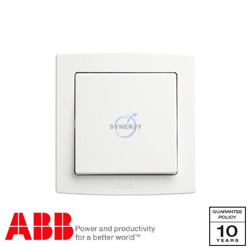 ABB Concept bs 開關掣 白 AC101 10AX 單位 單控 開關掣, 家庭電器, 轉插器及插頭 - Carousell