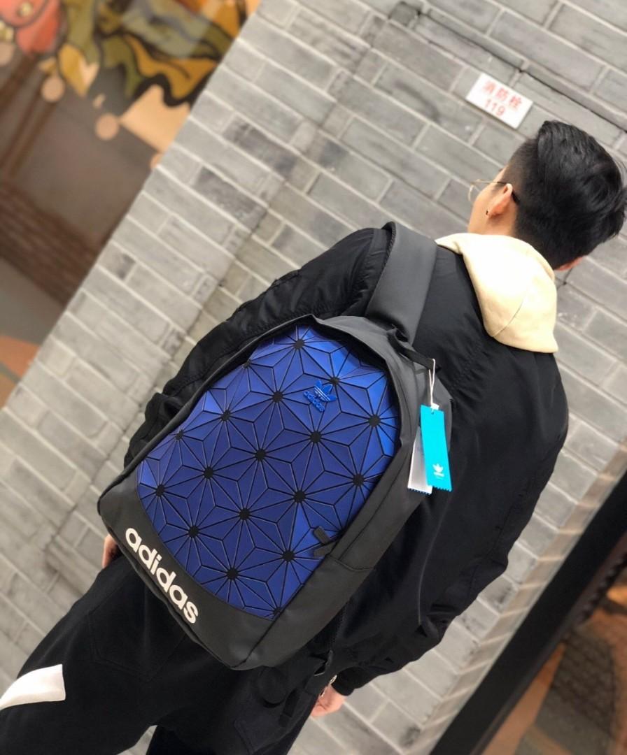 Adidas Issey Miyake 3D Diamond Backpack Bag Geometry Unisex School ...