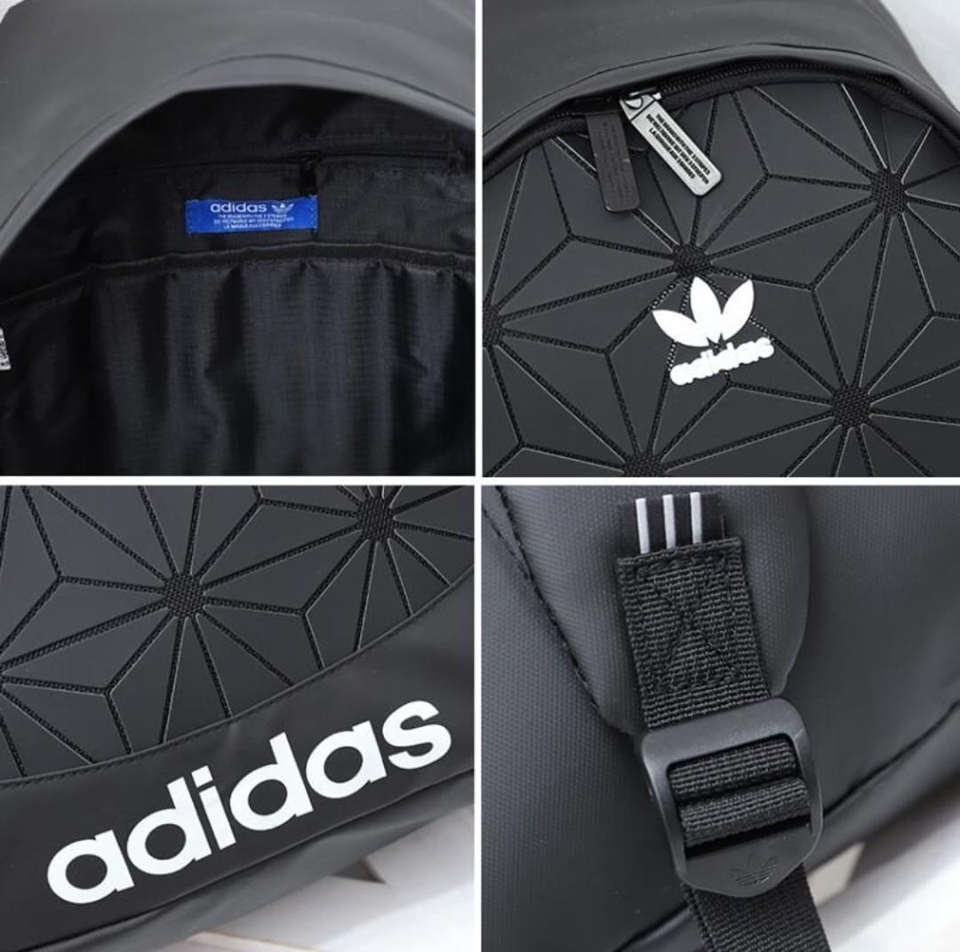 Adidas Issey Miyake 3D Diamond Backpack Bag Geometry Unisex School ...