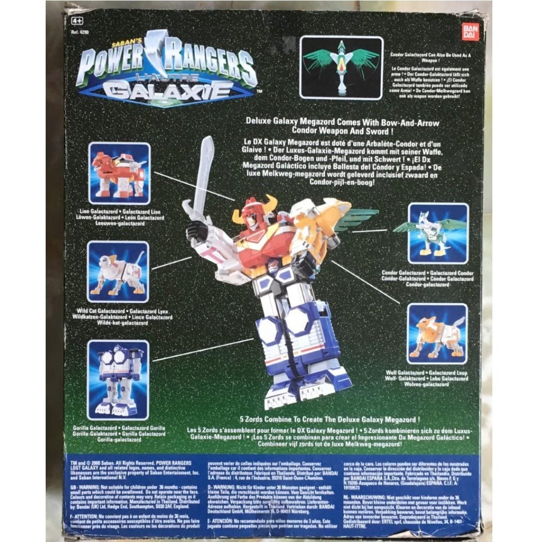 BanDai Power Rangers Lost Galaxy with Bow-and-Arrow Condor Weapon and ...