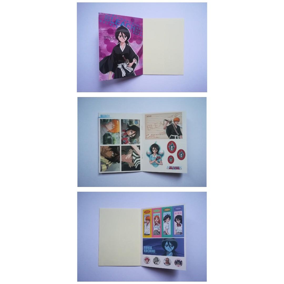 Bleach - Rukia Kuchiki - Character Seal Book / Character Sticker Book ...