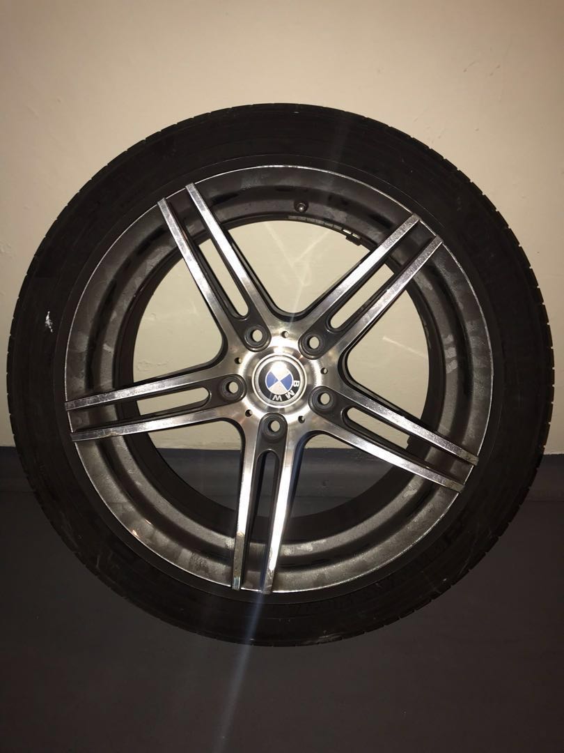 BMW performance rims 17 inch, Car Accessories, Tyres & Rims on Carousell
