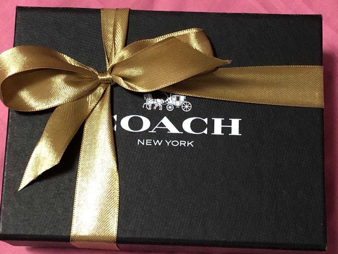 Brand New COACH Black Boxes and Black Paper Bags for sales, Luxury ...