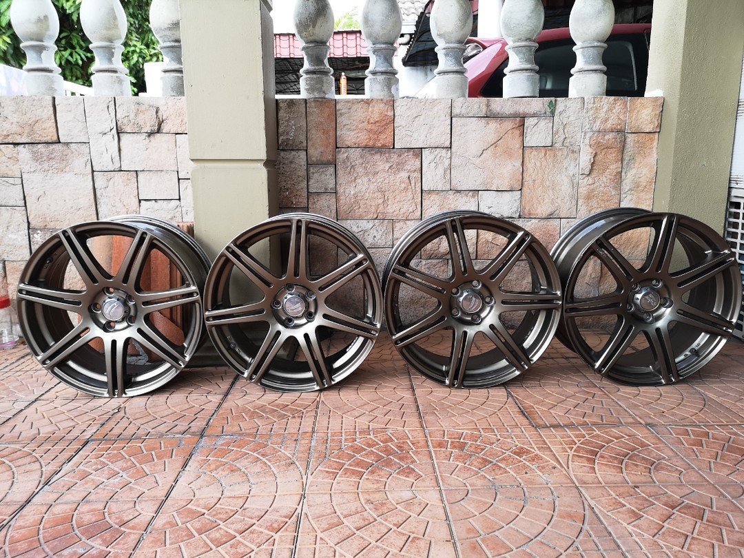 Bridgestone Beo Japan Rim 17Inch, Auto Accessories on Carousell