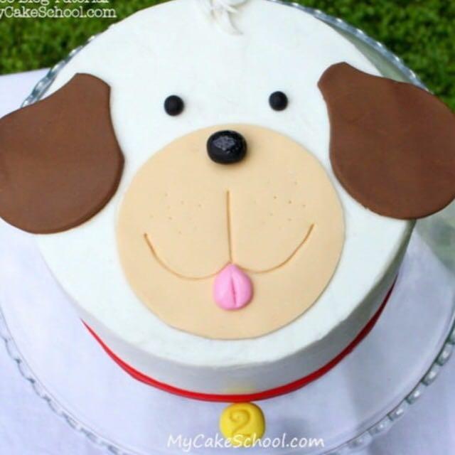 Custom Cakes Dog Design Birthday Fun, Food & Drinks, Homemade Bakes on ...
