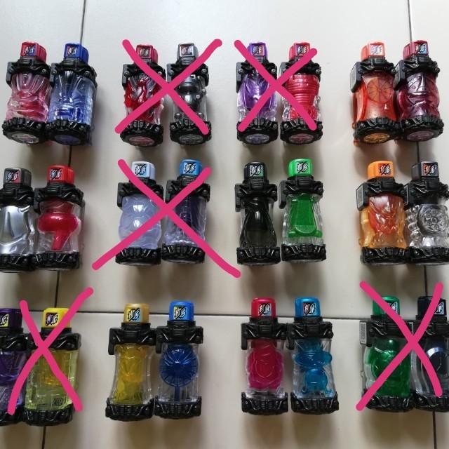 KAMEN RIDER BUILD FULL BOTTLE SET, Hobbies & Toys, Toys & Games on ...