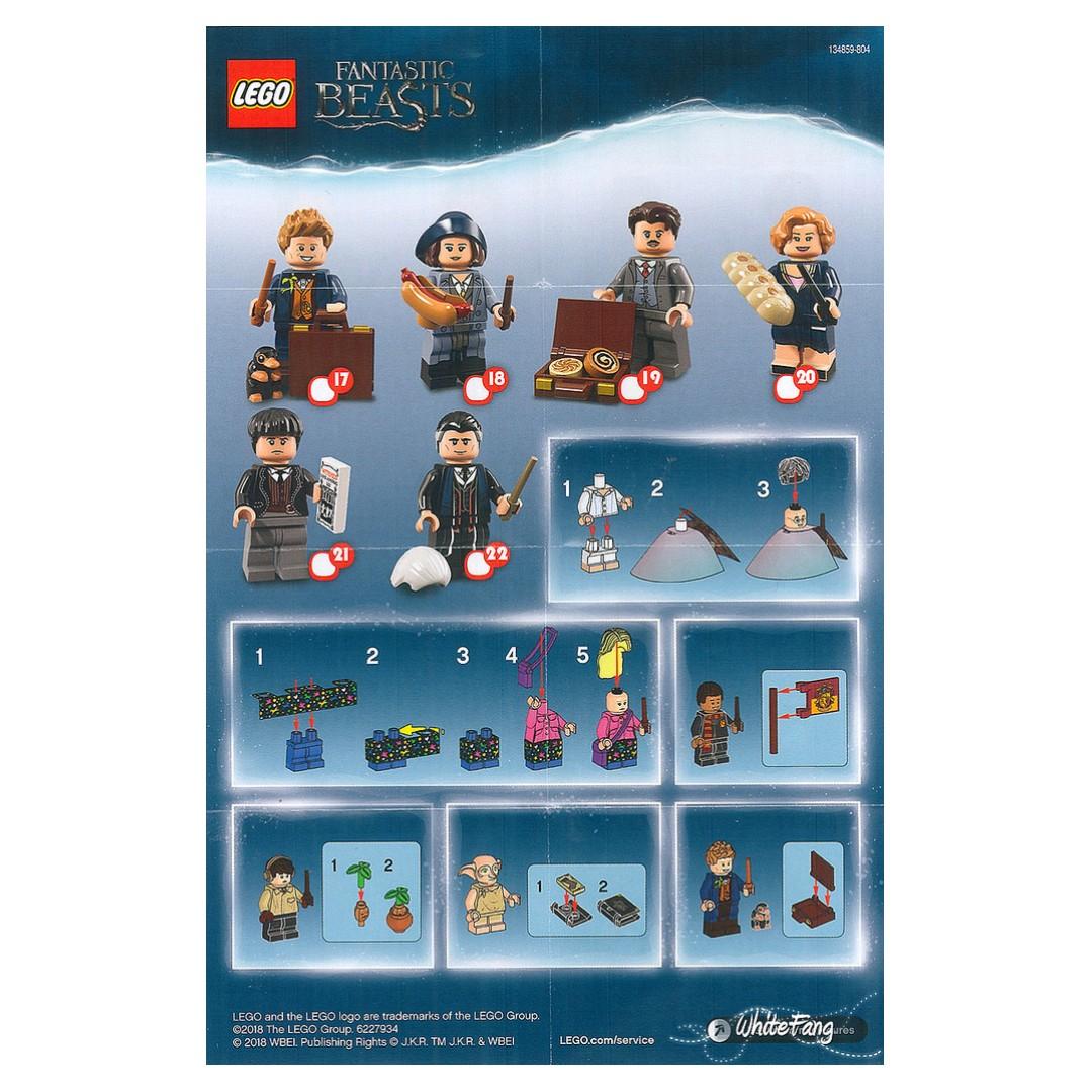 Lego 71022 Harry Potter Fantastic Beasts Minifigures No.19 Jacob ...
