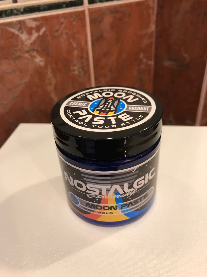 Nostalgic Grooming Moon Paste Firm Hold, Beauty & Personal Care, Men's ...